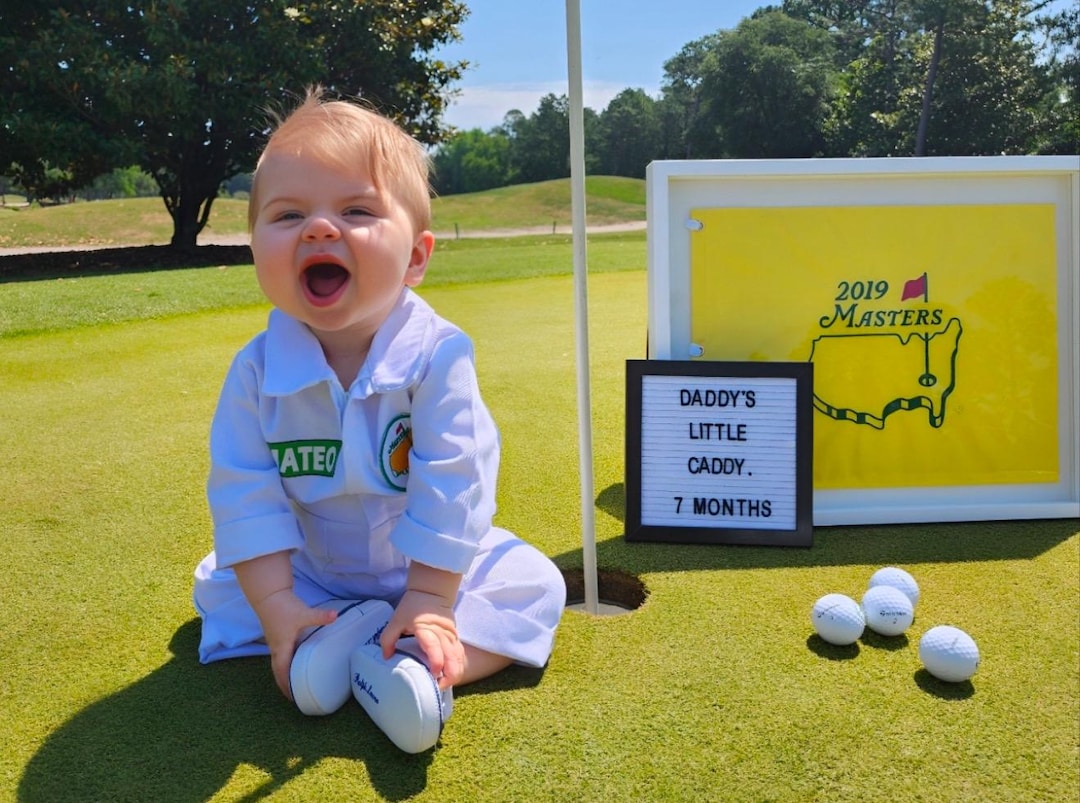 Personalized Golf Caddy Outfit for Kids - Baby Golf Masters 1st ...