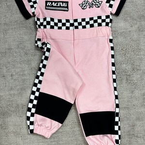 Pink Short Sleeve Custom Personalized Unisex Racing Suit for - Etsy