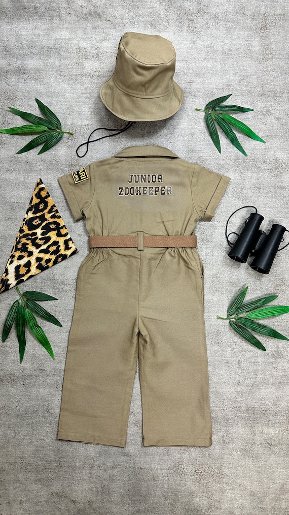 Printable Safari Tour Guide Costume