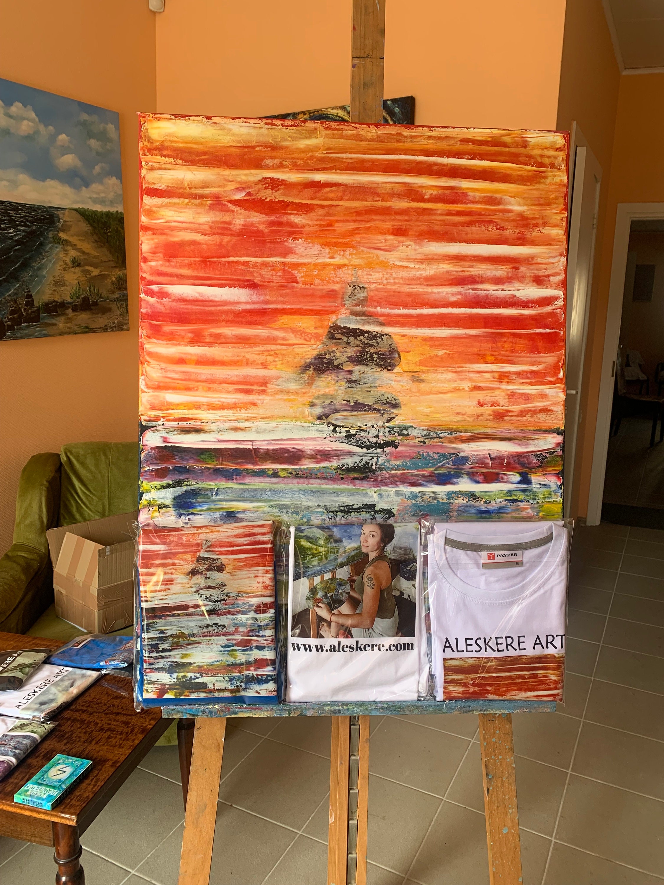 SAMURAI Paintings, Original Paintings, Abstractioin, Painting on Canvas ...