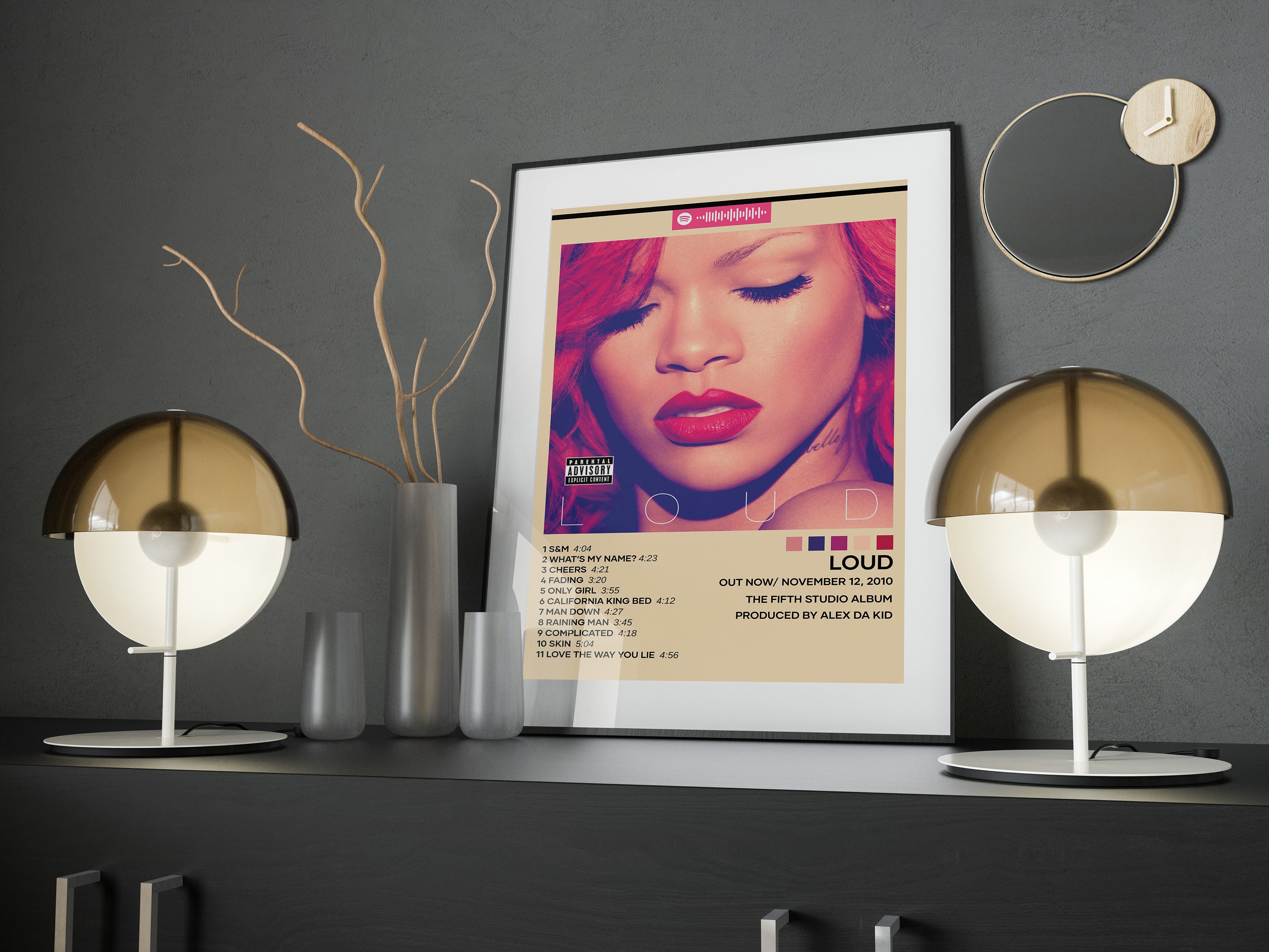Rihanna Loud Album | Album Poster sold by Charles d King | SKU 24344584 ...
