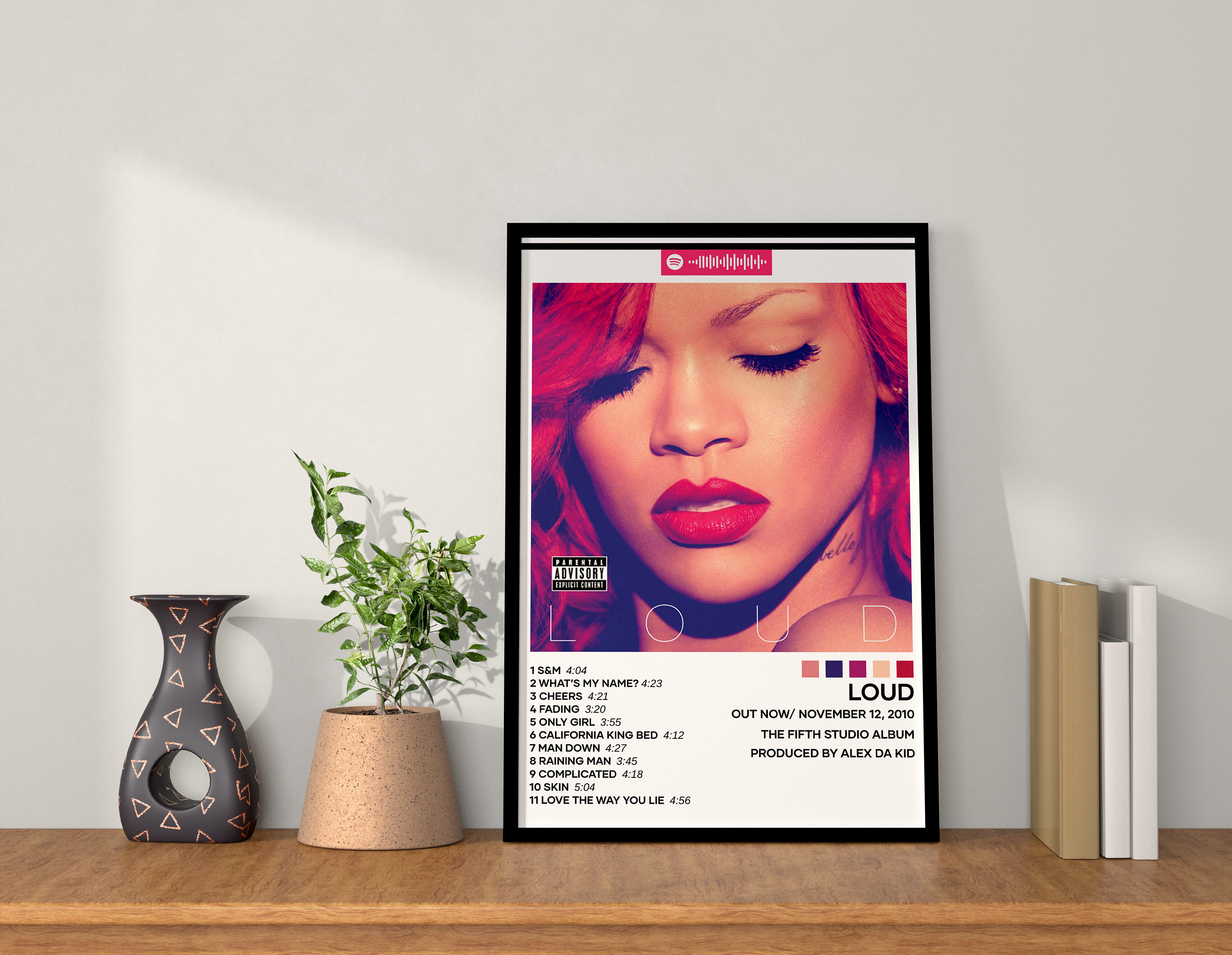 Rihanna Loud Album | Album Poster sold by Charles d King | SKU 24344584 ...