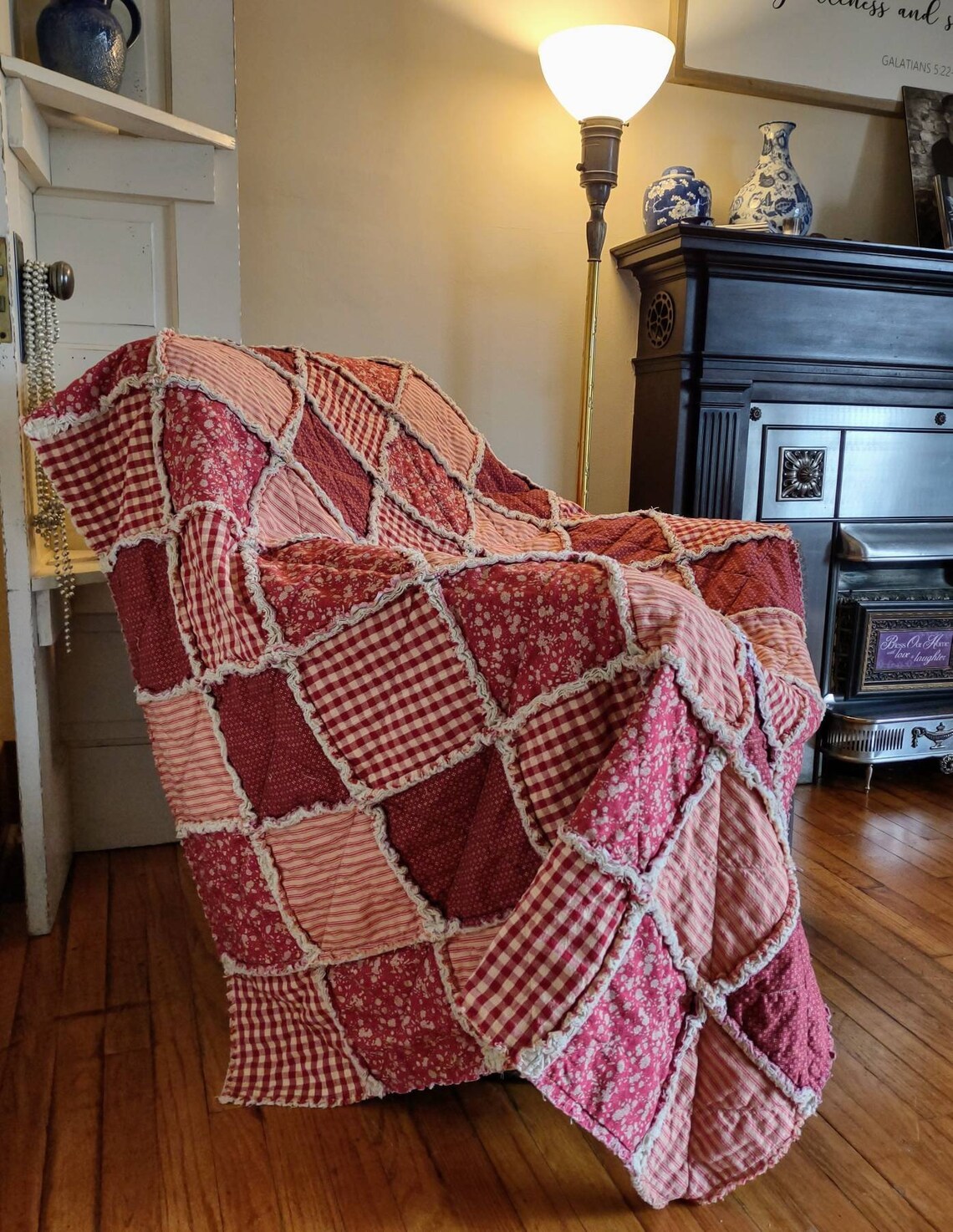 Custom Rag Quilts You Choose Size and Colors - Etsy