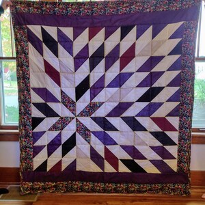 Custom Supernova Star Handmade Quilt Your Choice of Colors - Etsy