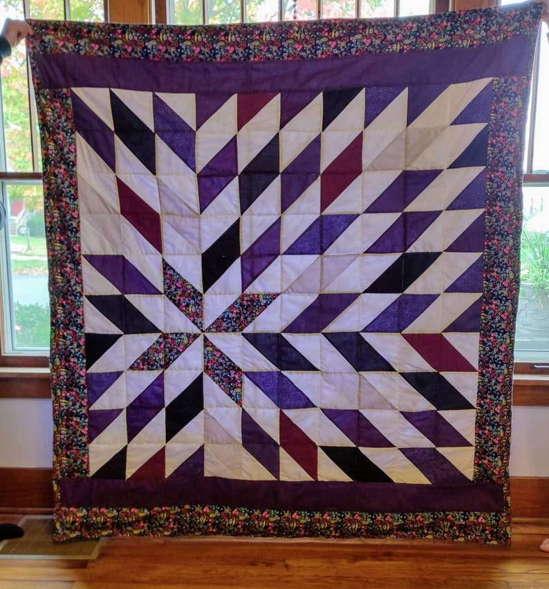 Custom Supernova Star Handmade Quilt Your Choice of Colors - Etsy