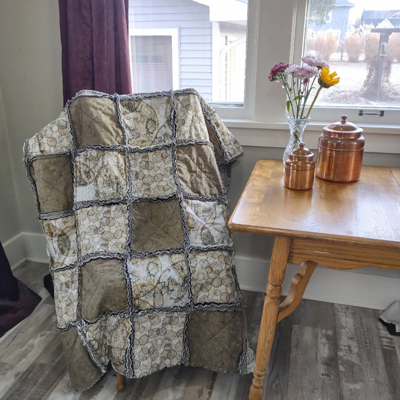 Custom Rag Quilts You Choose Size and Colors - Etsy