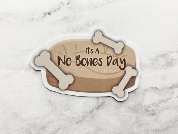 Decals & Skins Electronics & Accessories No Bones Day Sticker Noodle ...