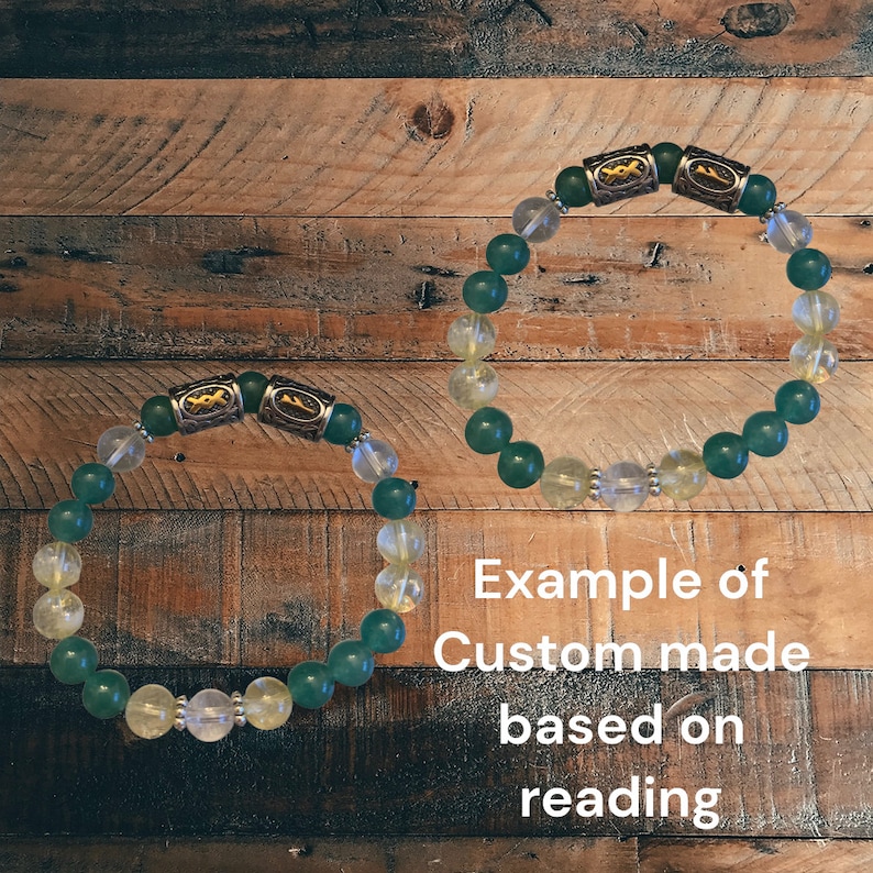 Wearable Rune Reading - Custom Rune Bracelet & Reading - Etsy