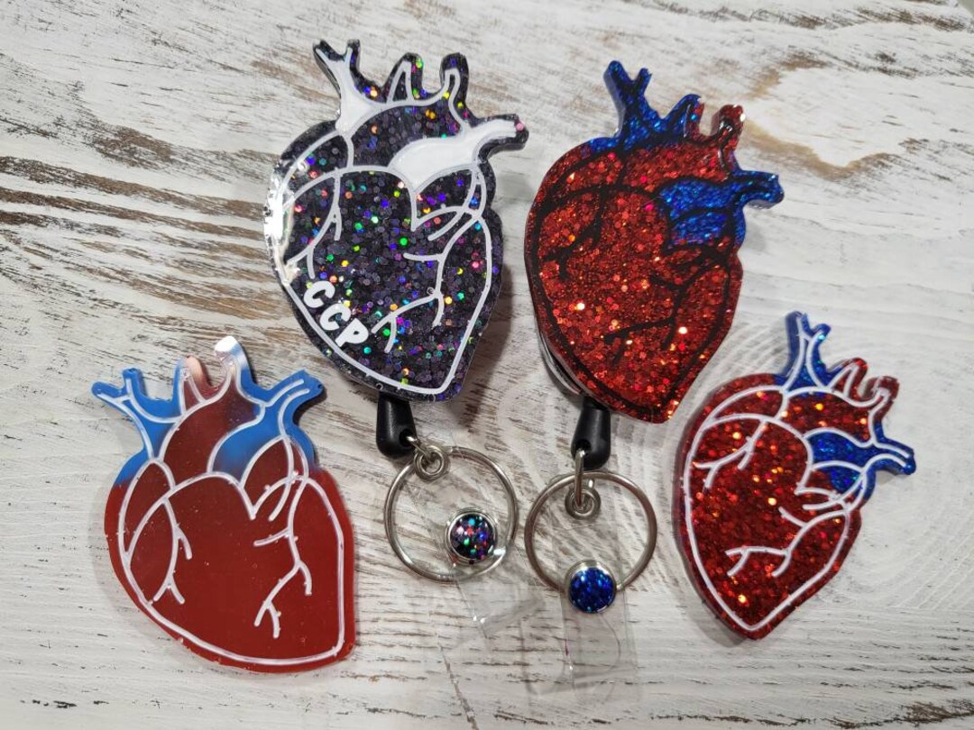 Heart Badge Reels - Etsy