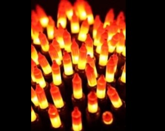 Halloween String Lights Orange - Etsy