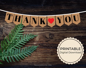 Thank You Photo Prop - Etsy