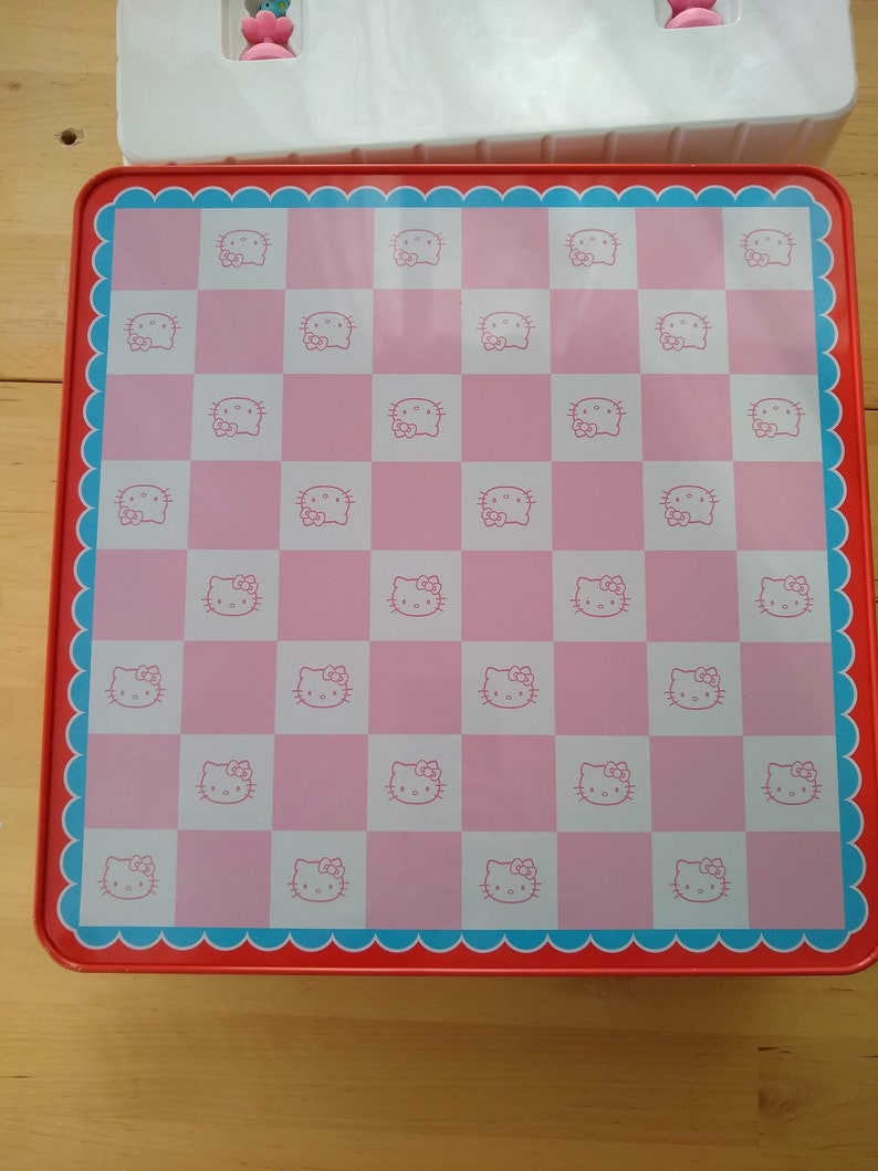 Hello Kitty Chess Set Sanrio 30th Anniversary Deluxe Set | Etsy
