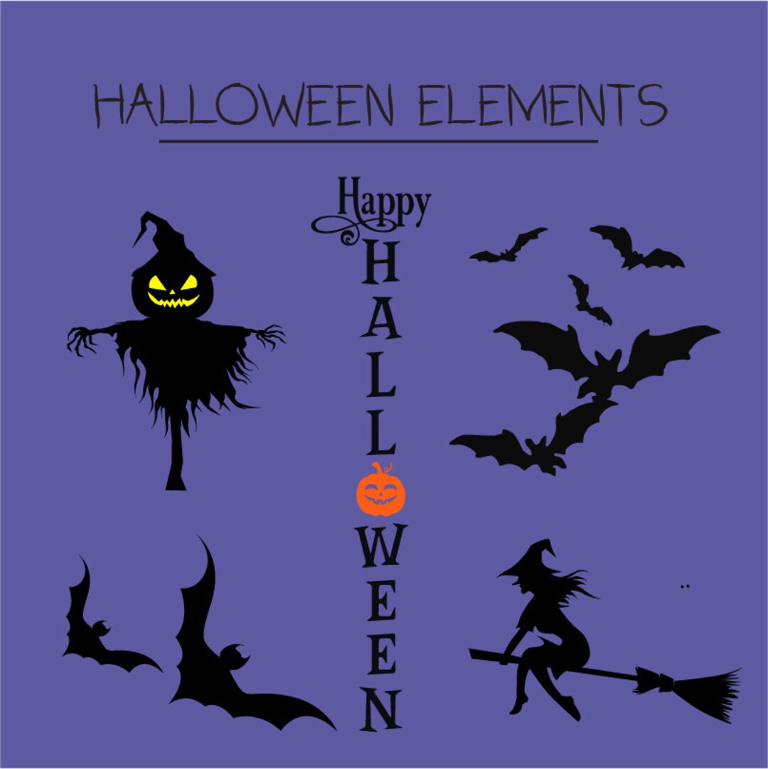 HALLOWEEN SVG Bundle Instant Download - Etsy