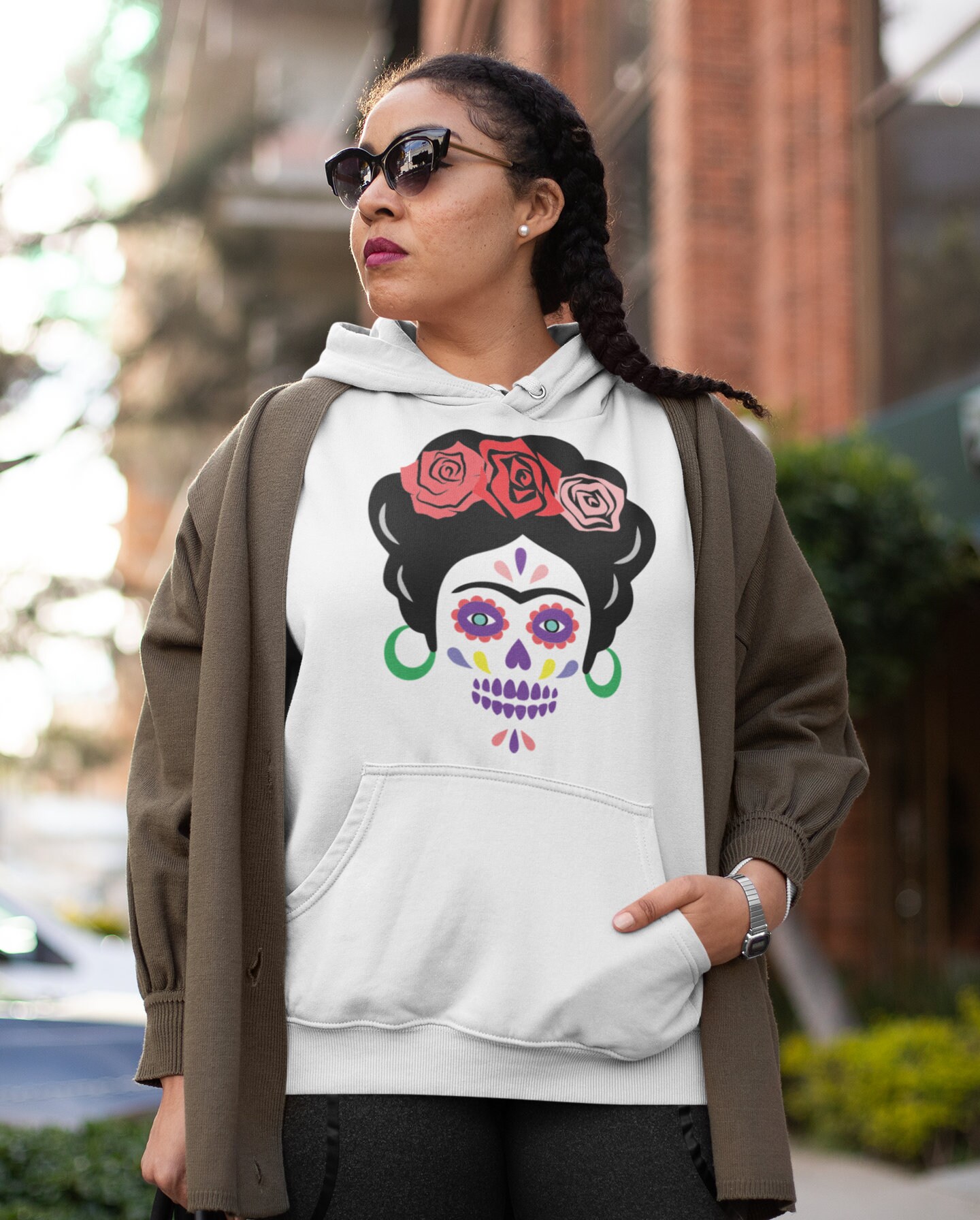 Frida Kahlo Calavera/sugar Skull, SVG, Dia De Los Muertos,cricut ...