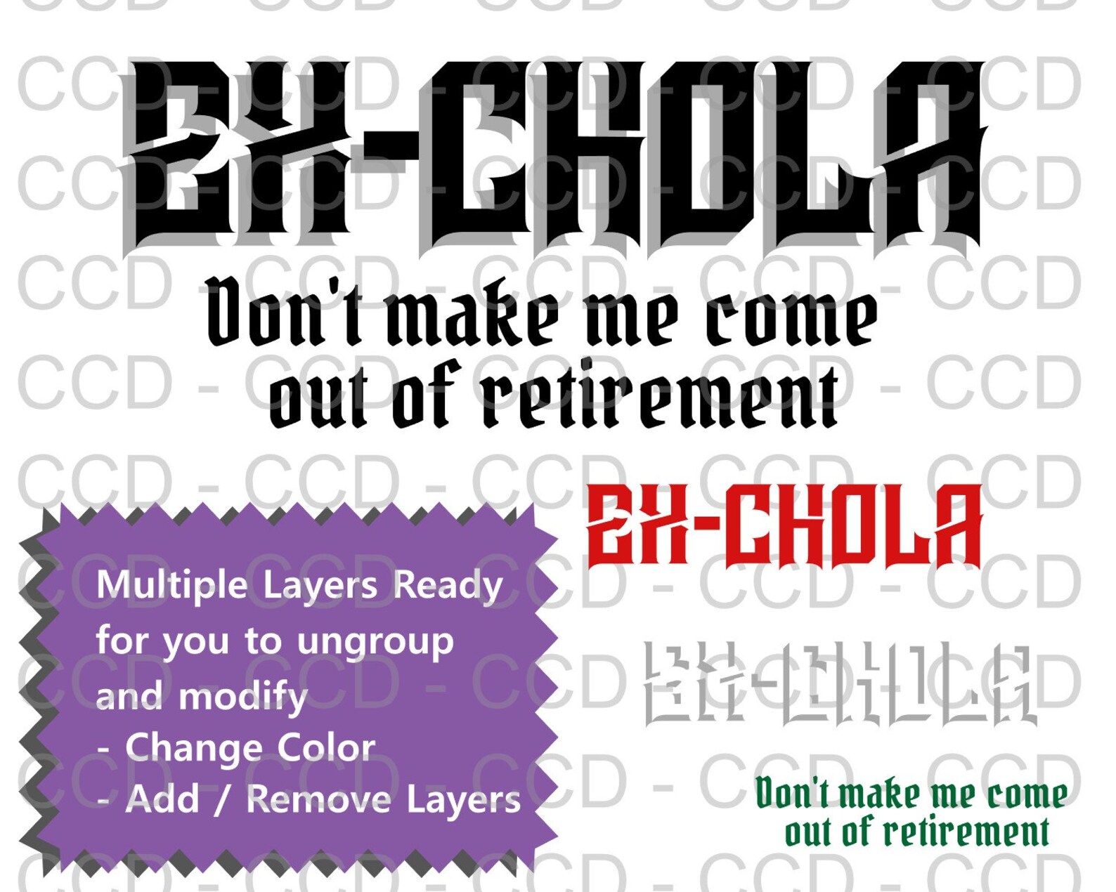 Ex-chola Svg/png/jpg-download, Cricut, Silhouette Studio - Etsy