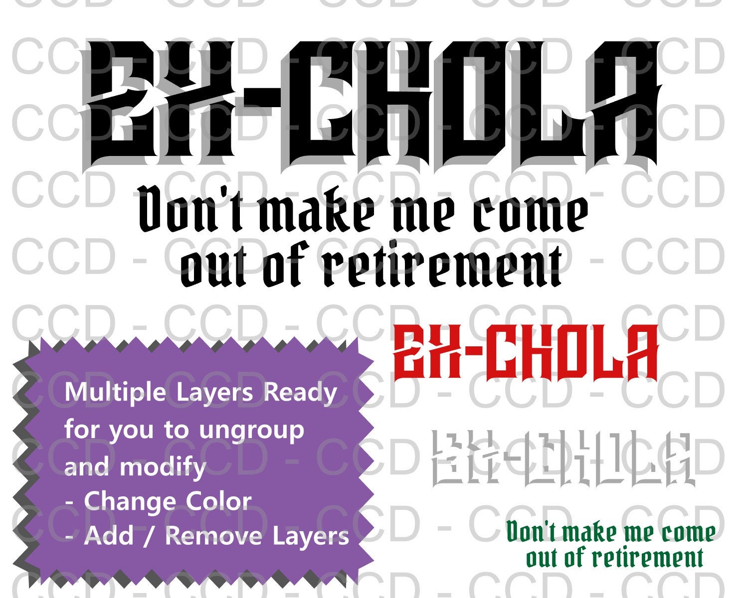 Ex-chola Svg/png/jpg-download, Cricut, Silhouette Studio - Etsy