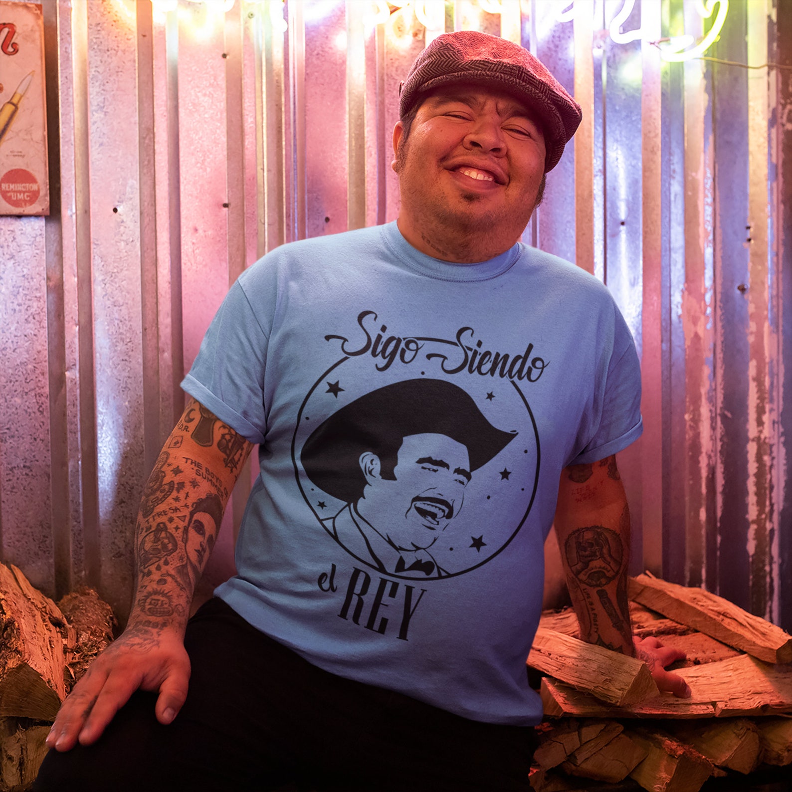 Vicente Fernandez Sigo Siendo El Rey- SVG PNG JPG, Download, Silhouette ...