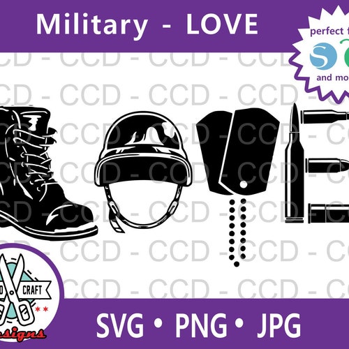 Military Dog Tags SVG Army Navy Marine Corps Air Force Cut - Etsy