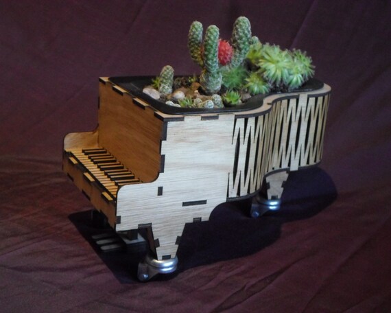 Piano Flower Pot Digital Files | Etsy