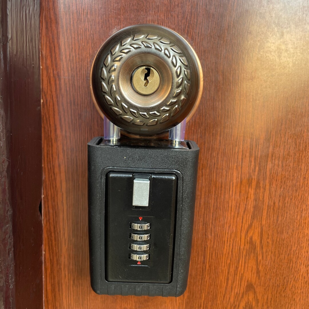Key Storage Lockbox 4-digit Combination Lock Box Resettable - Etsy