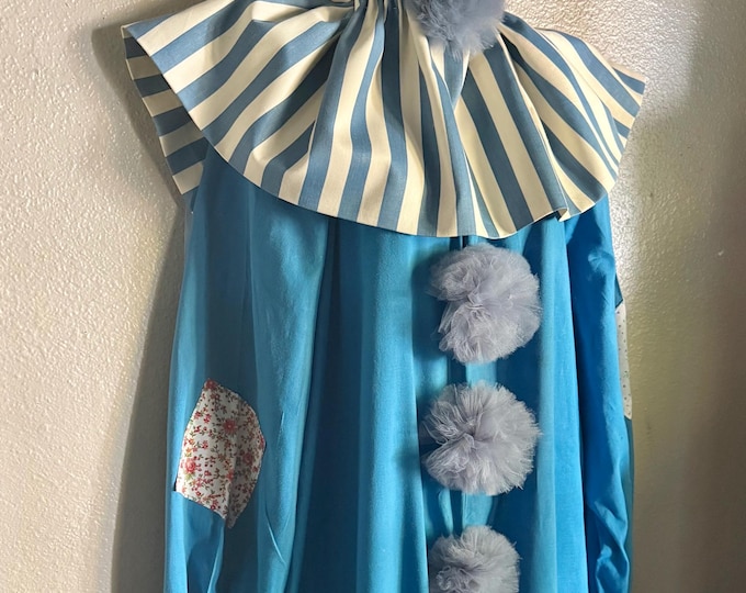 Vintage Clown Costume, Homemade Halloween Costume, Adult S - L - Etsy
