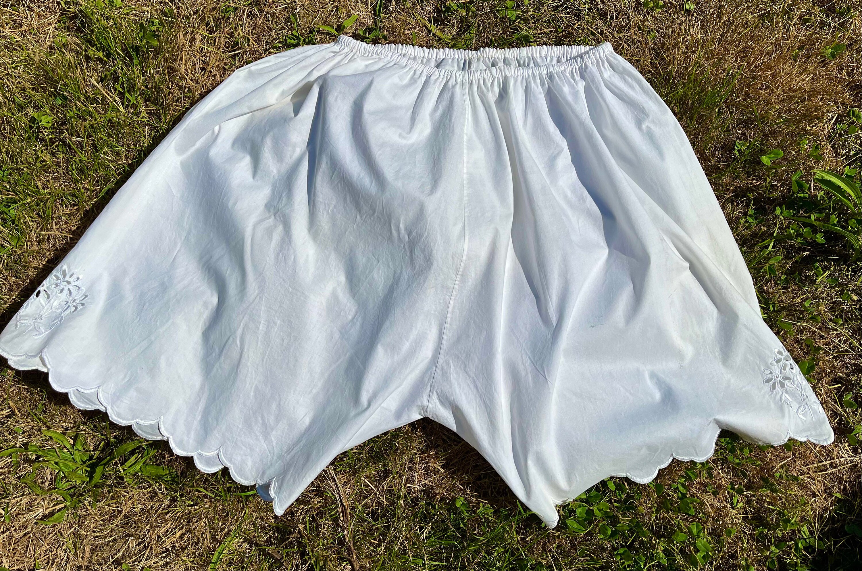 VINTAGE 1920s Cotton Tap Panties Bloomers Embroidered - Etsy
