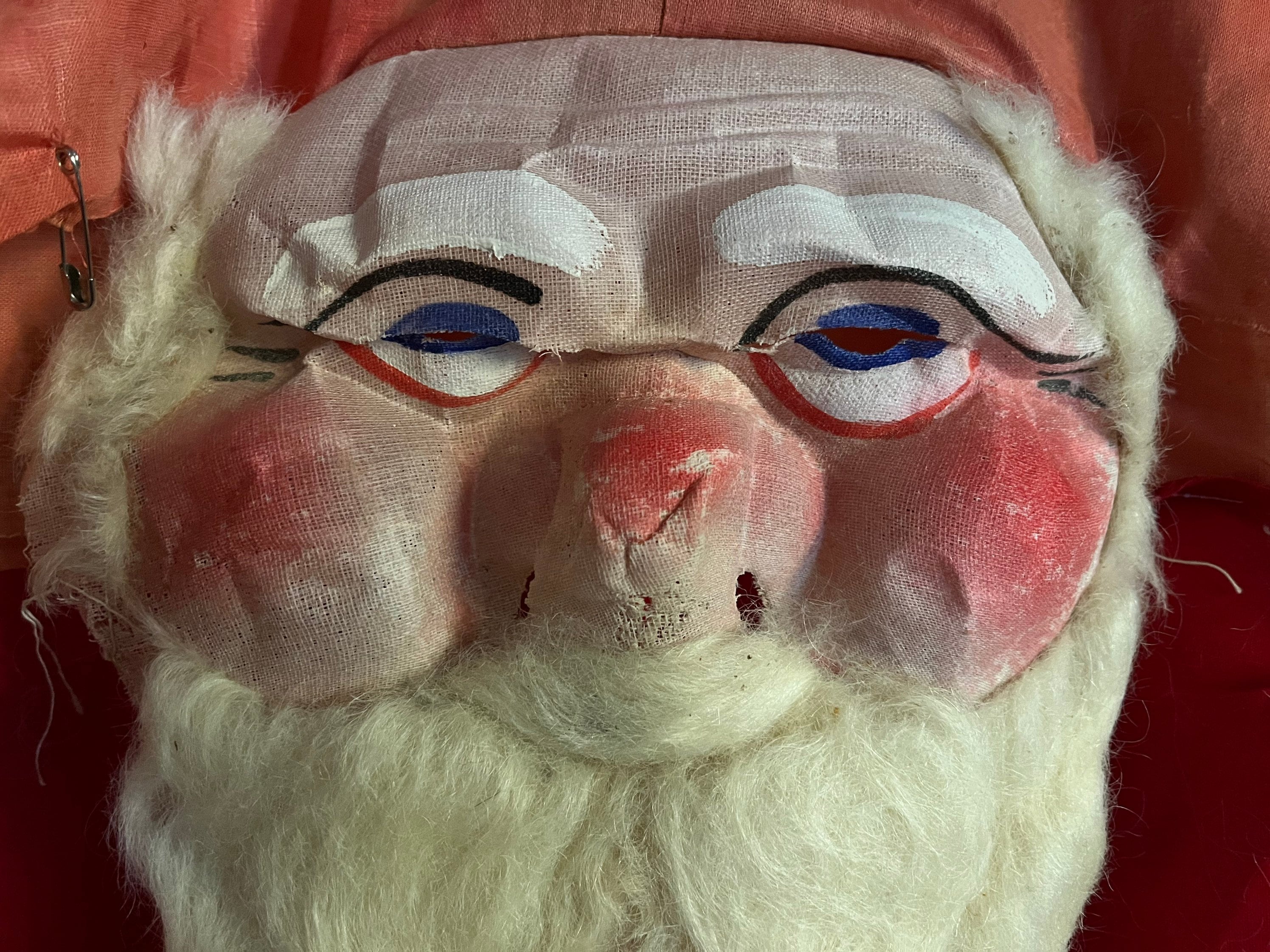 ANTIQUE 1920s Halloween Costume, Antique Father Christmas Santa Claus ...