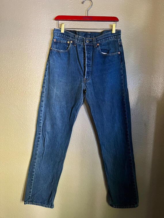 VINTAGE 1990’s Levi’s 501 Jeans, Authentic USA Origin… - Gem
