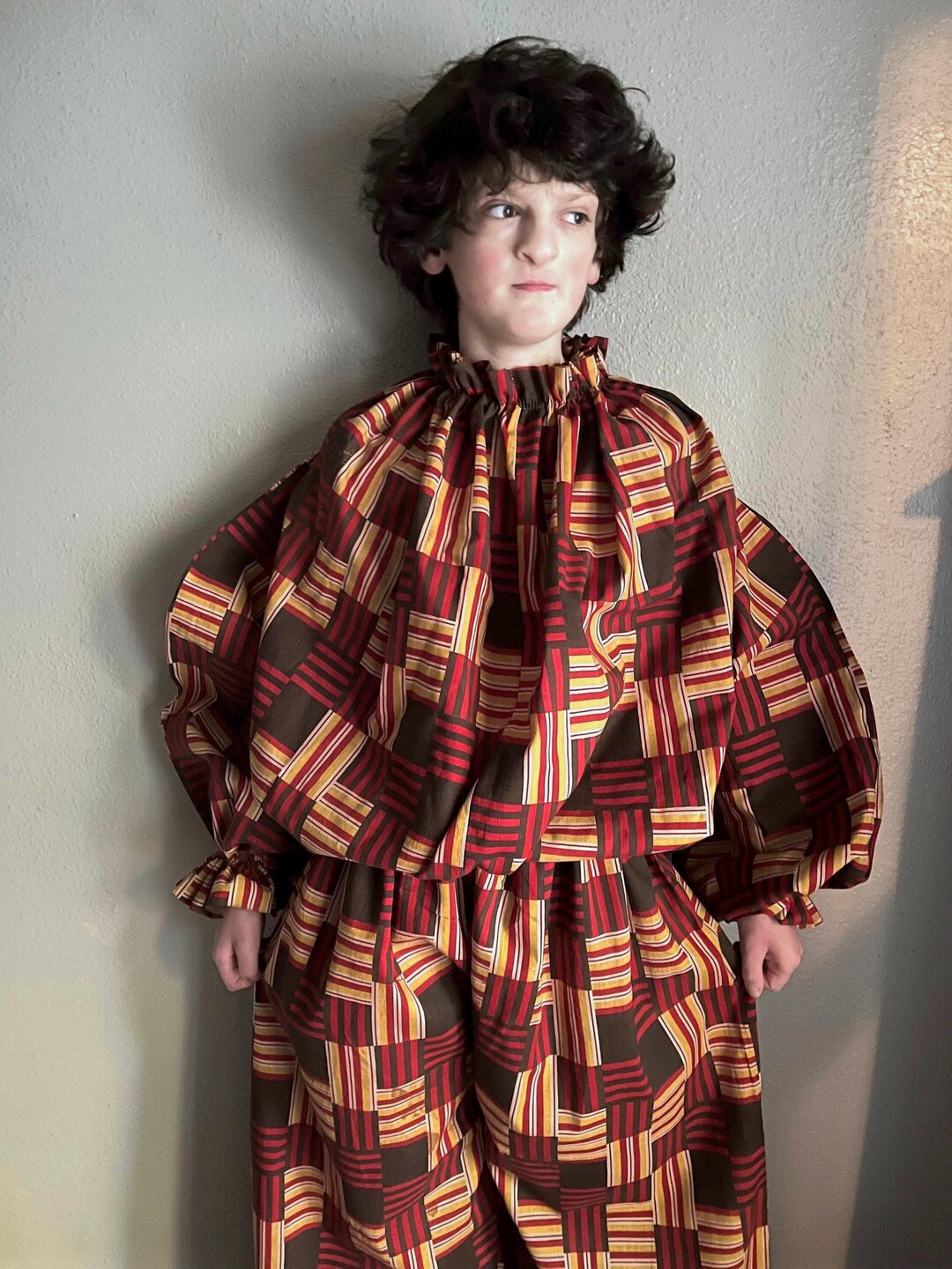 Vintage Handmade Halloween Costume, Turn of Century Circus Vaudeville ...