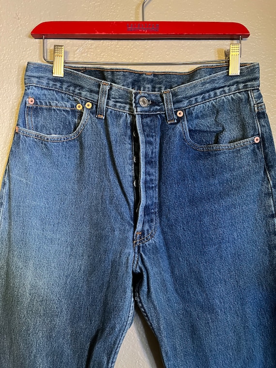 VINTAGE 1990’s Levi’s 501 Jeans, Authentic USA Origin… - Gem