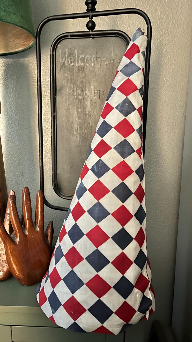 Vintage Harlequin Clown Costume W/ Hat, Edwardian Circus Vaudeville ...