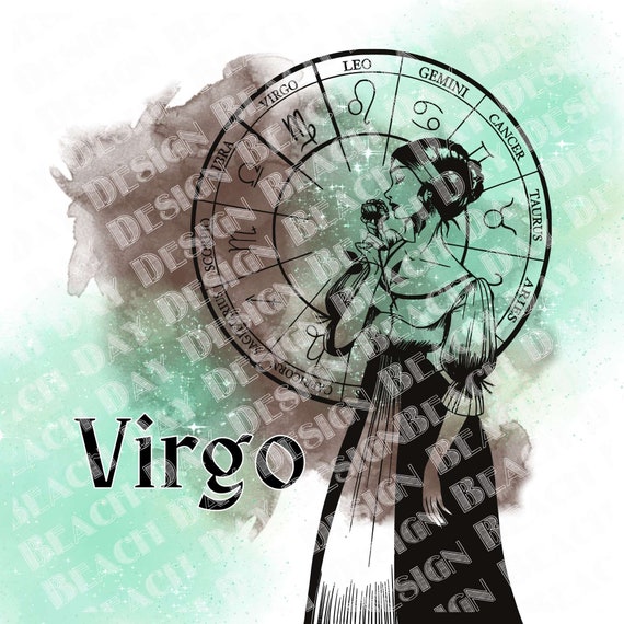Virgo Svg PNG Jpeg SVG PDF Virgo Zodiac Sign Virgo Png - Etsy