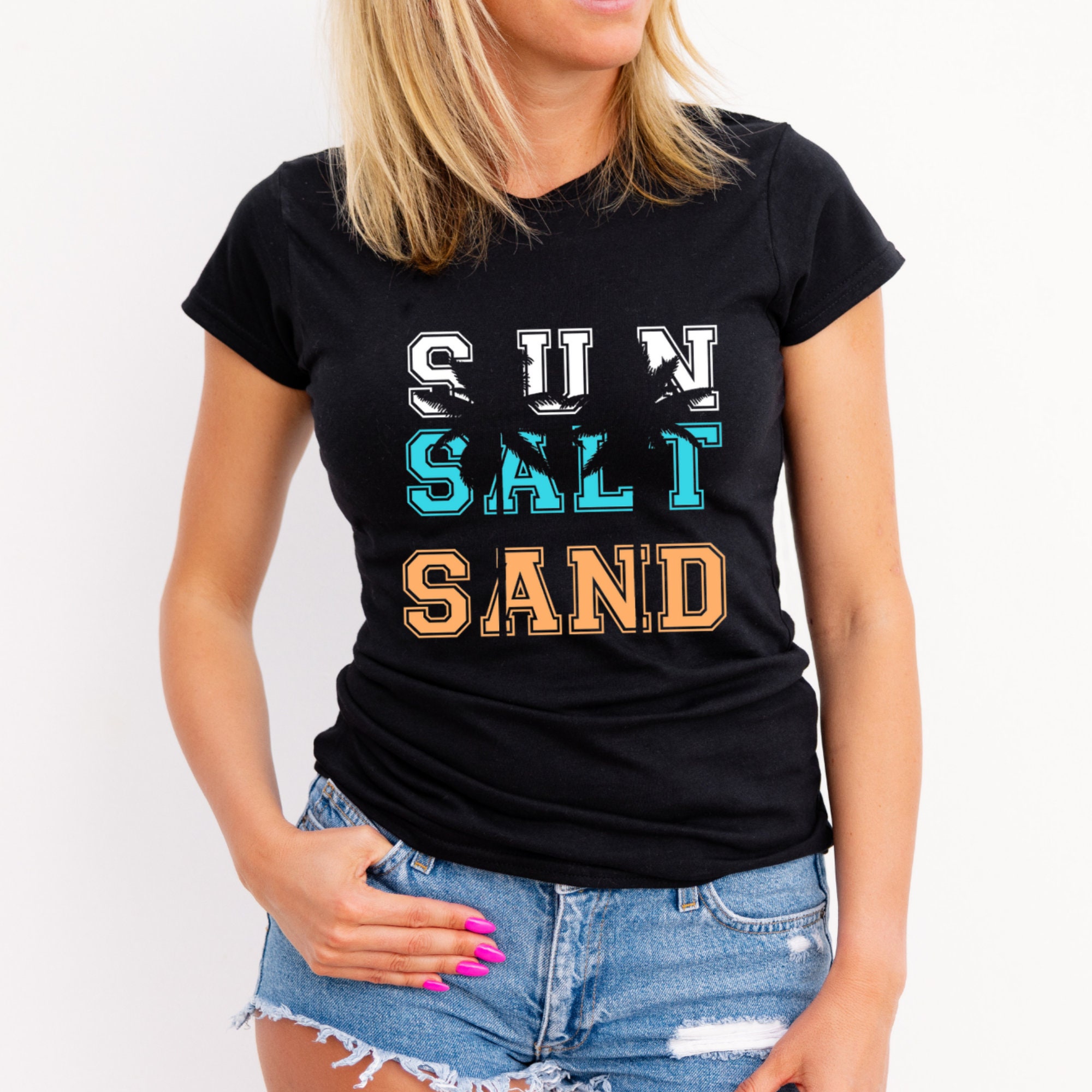Sun Salt Sand, Beach Svg, Printable Design, PNG Jpeg SVG PDF, Sand Svg ...