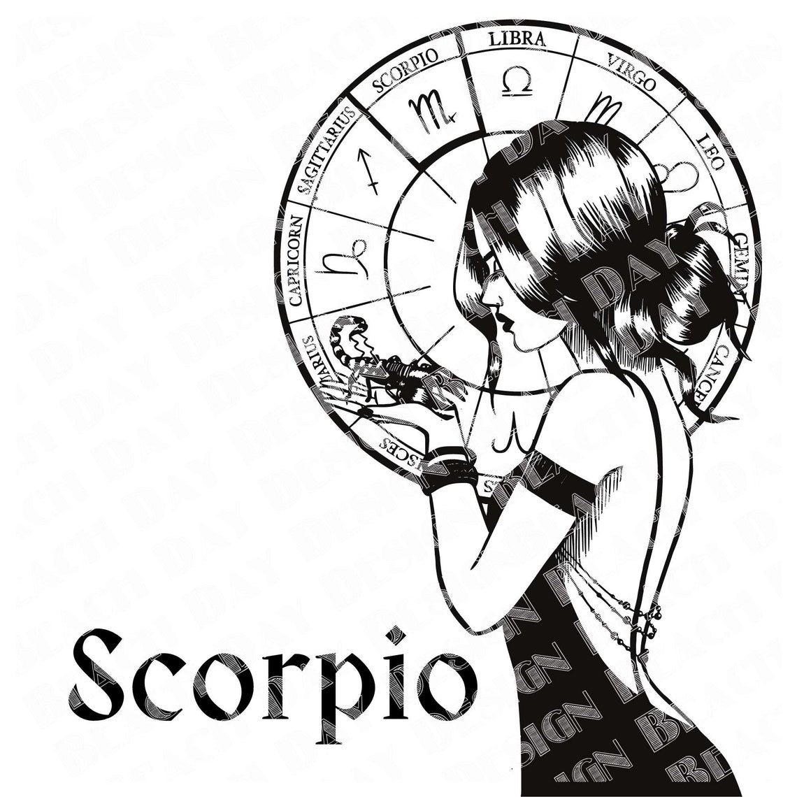 Scorpio Svg, PNG Jpeg SVG PDF, Scorpio Zodiac Sign, Scorpio Png ...