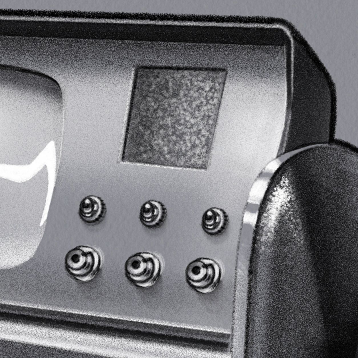 Spock's Tricorder - Hand-drawn, Digital Print - Framed W/ FREE US ...