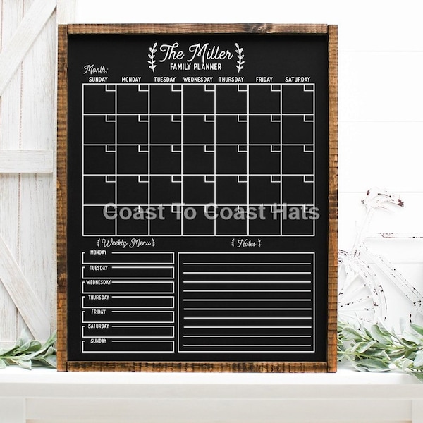 Vinyl Calendar - Etsy