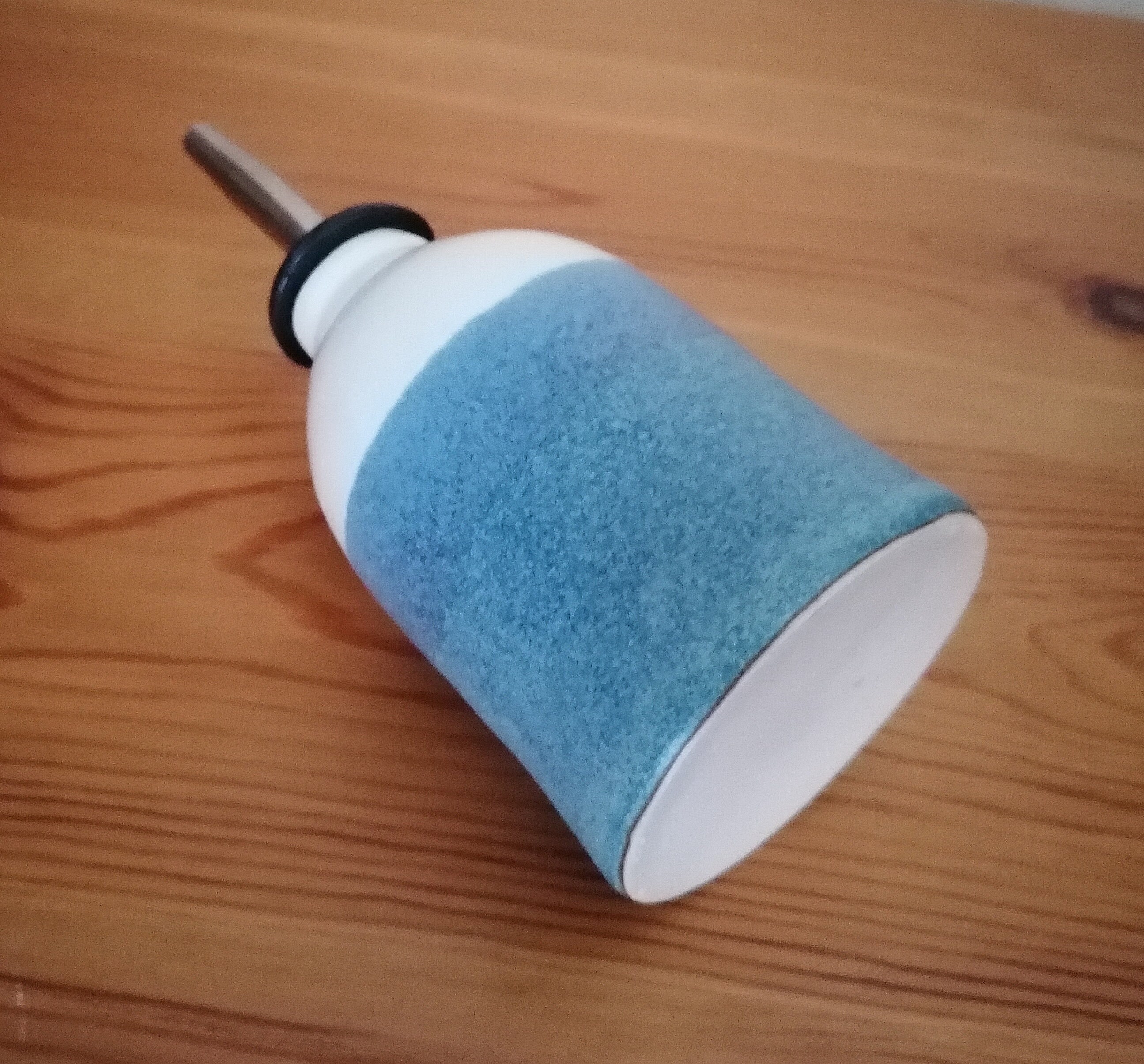 Handmade Ceramic Olive Oil Drizzler Bottle. Coffee Syrup or Maple Syrup ...