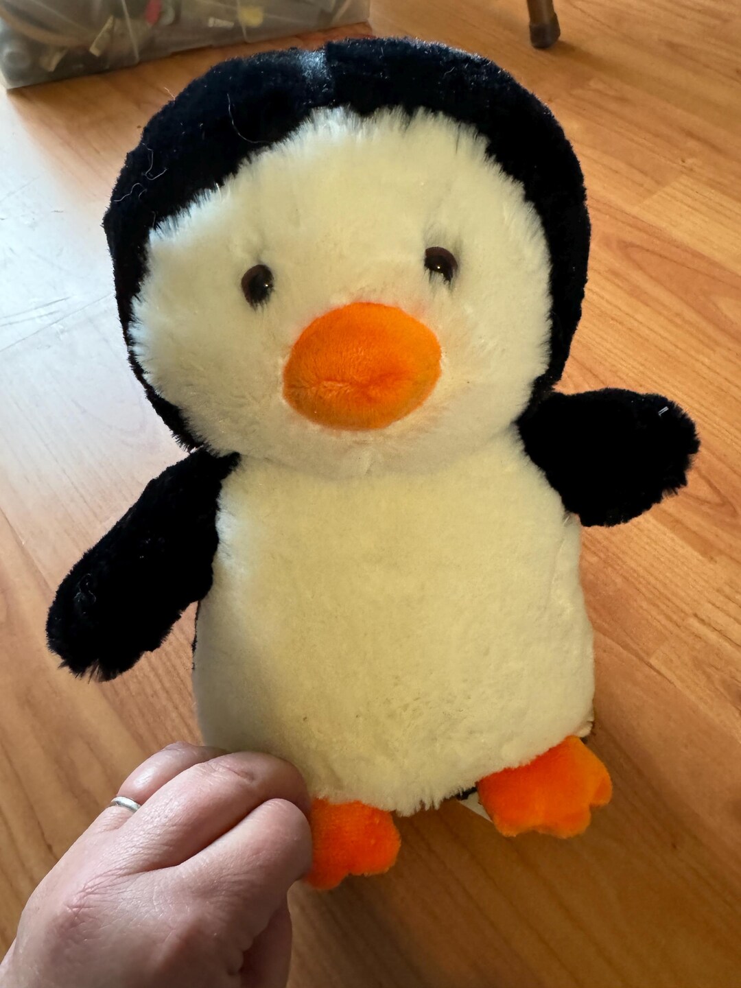 Weighted Stuffed Penguin - Etsy