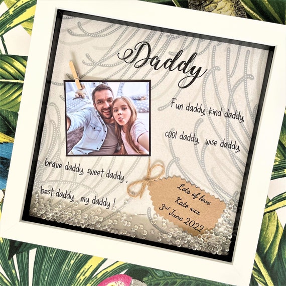 Personalised Daddy Photo Frame / Gifts for Dad Daddy / - Etsy