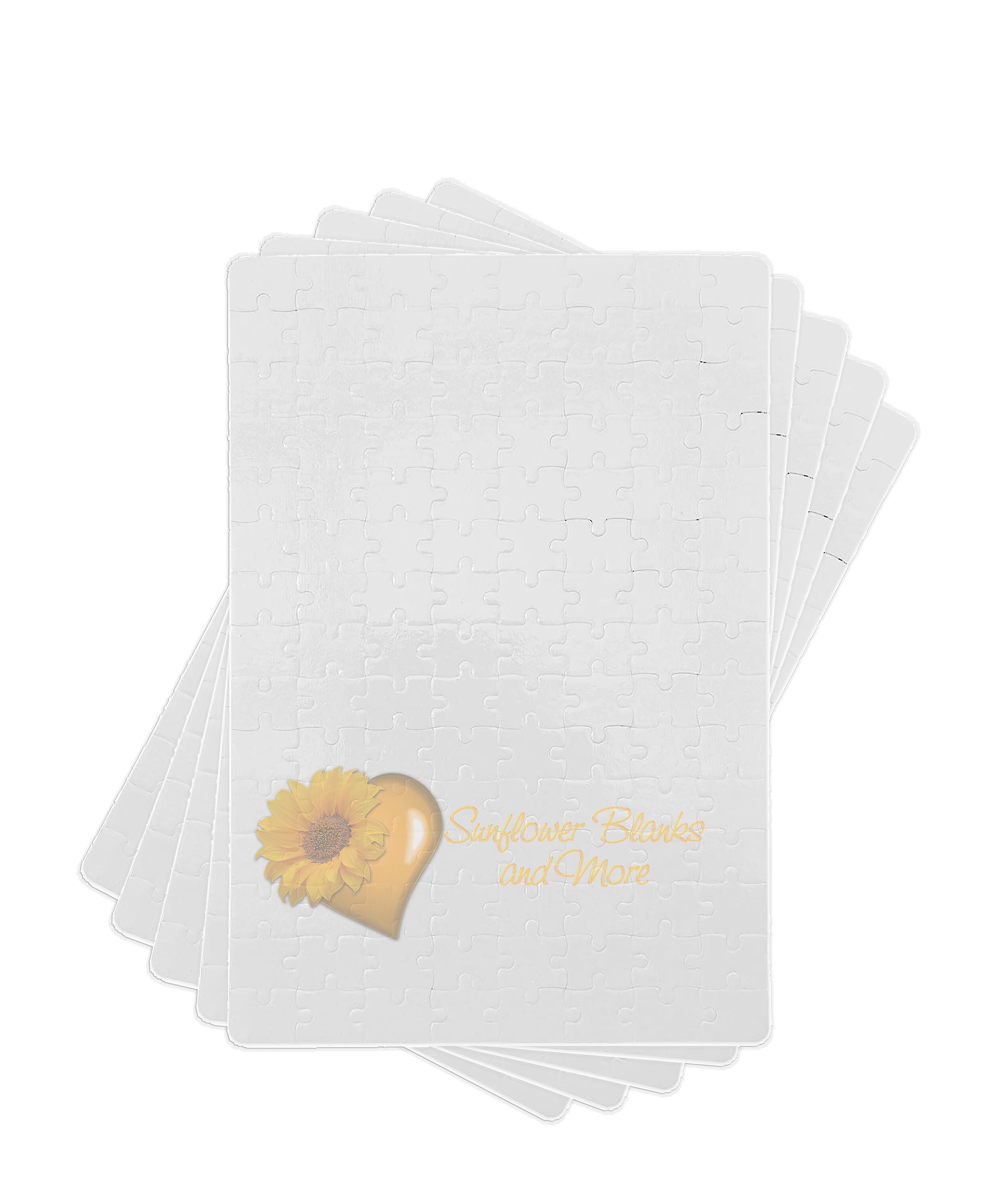 Blank Sublimation Puzzles Set of 5 5 Sets of 120 Piece - Etsy