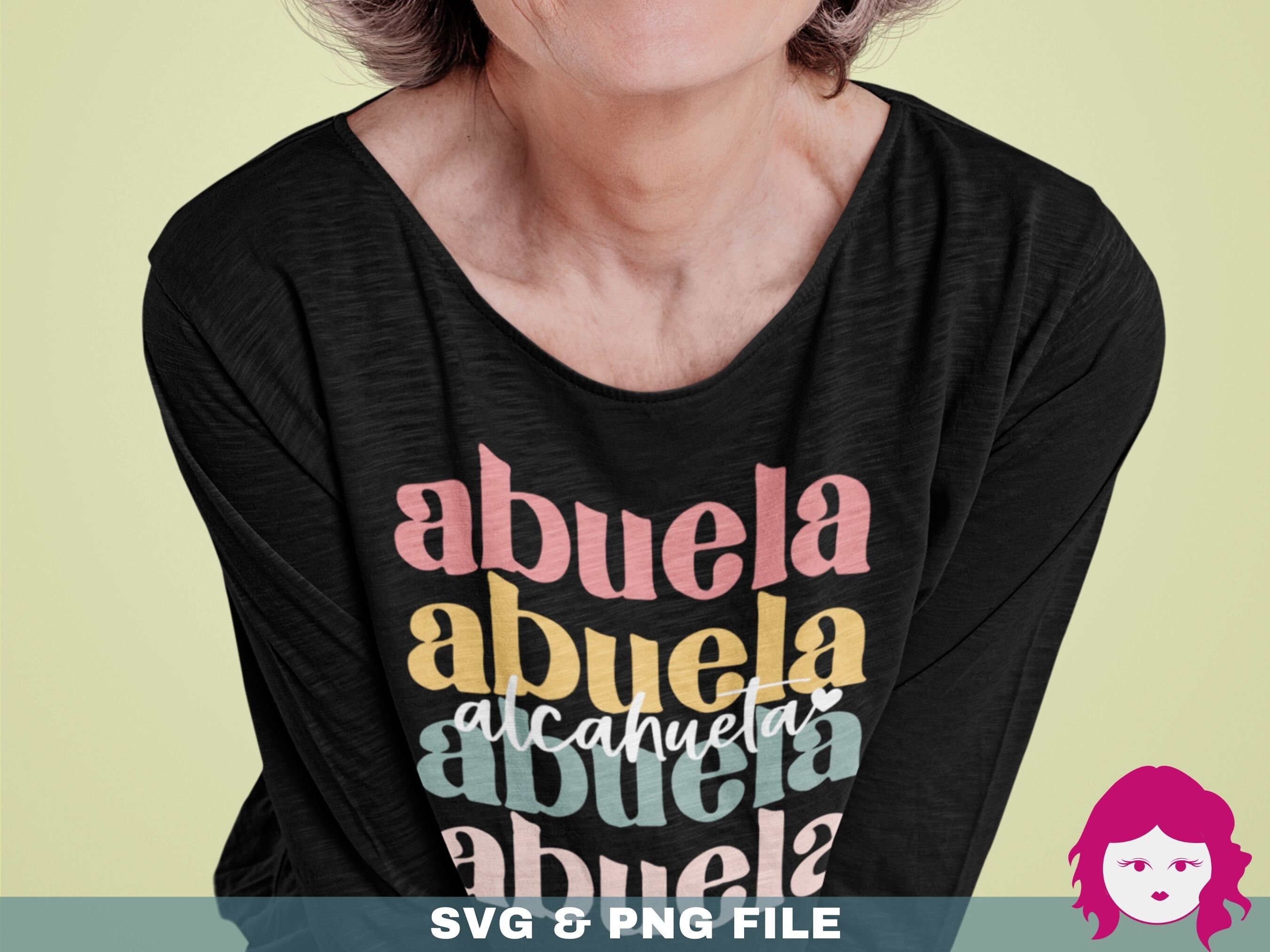 Abuela SVG Grandma PNG Granny Svg Mother's Day Gift - Etsy