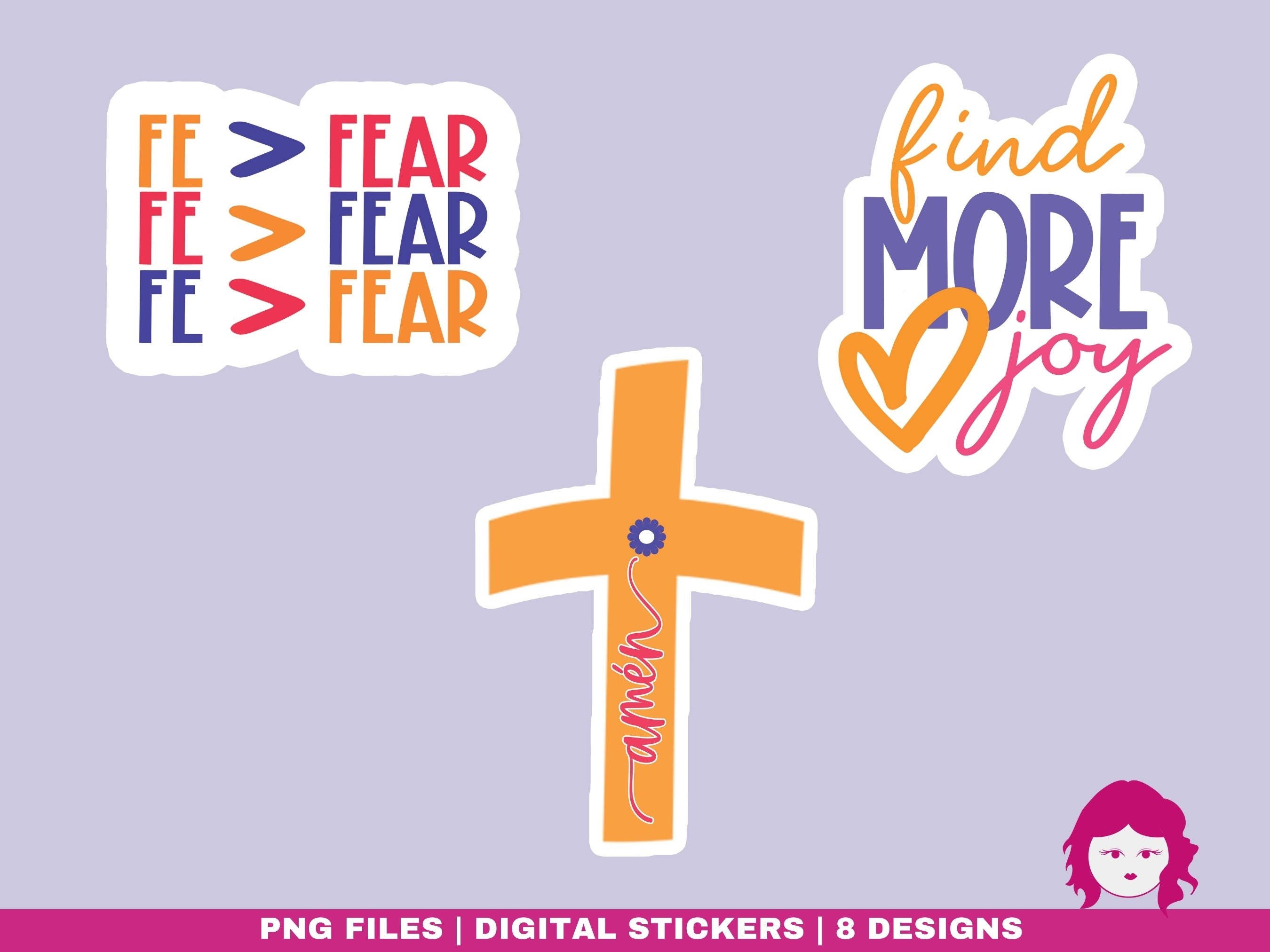 Christian Sticker Bundle Printable Stickers Bible - Etsy Canada