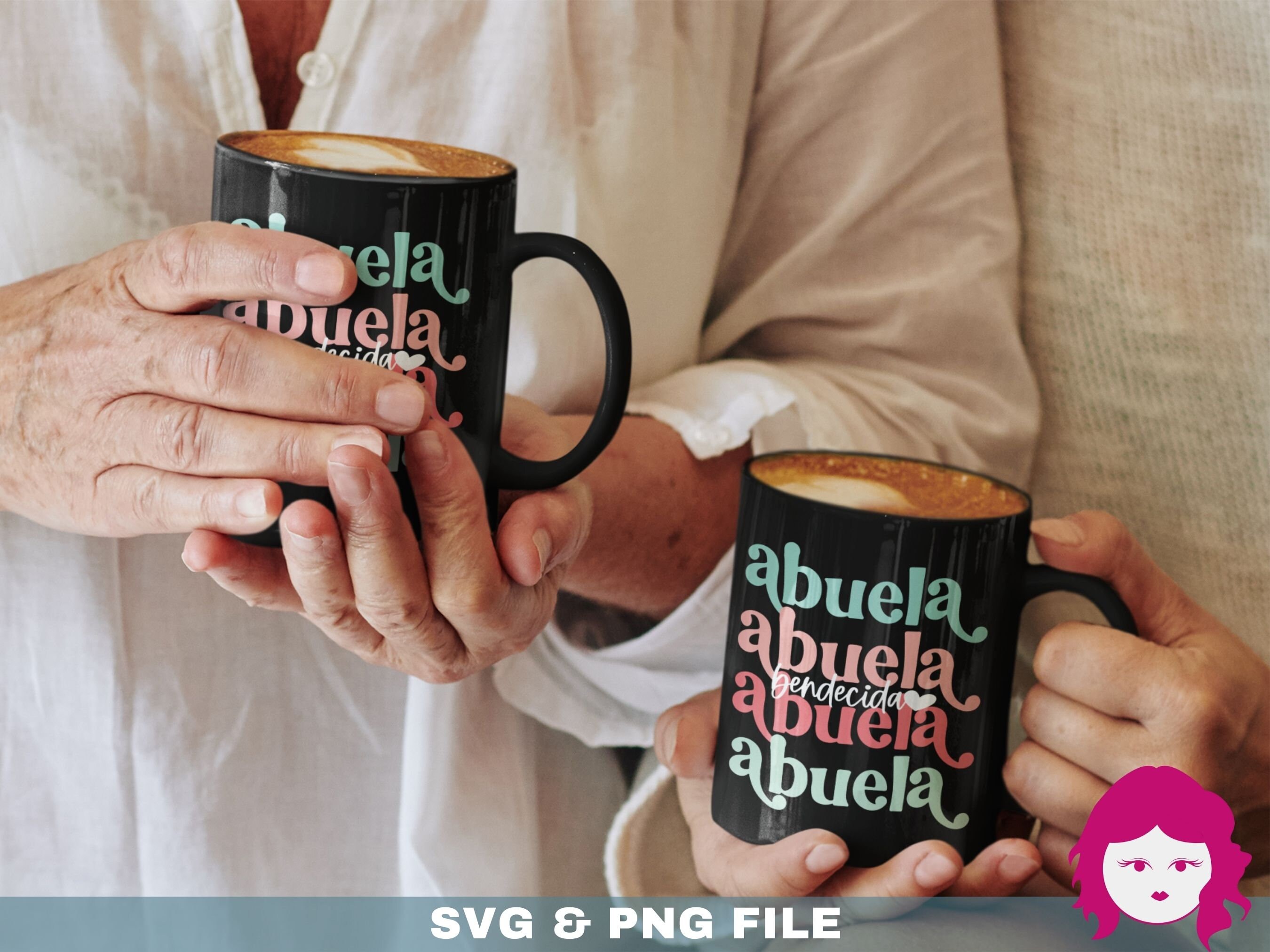 Abuela SVG PNG Blessed Grandma Svg Grandma Life Svg - Etsy