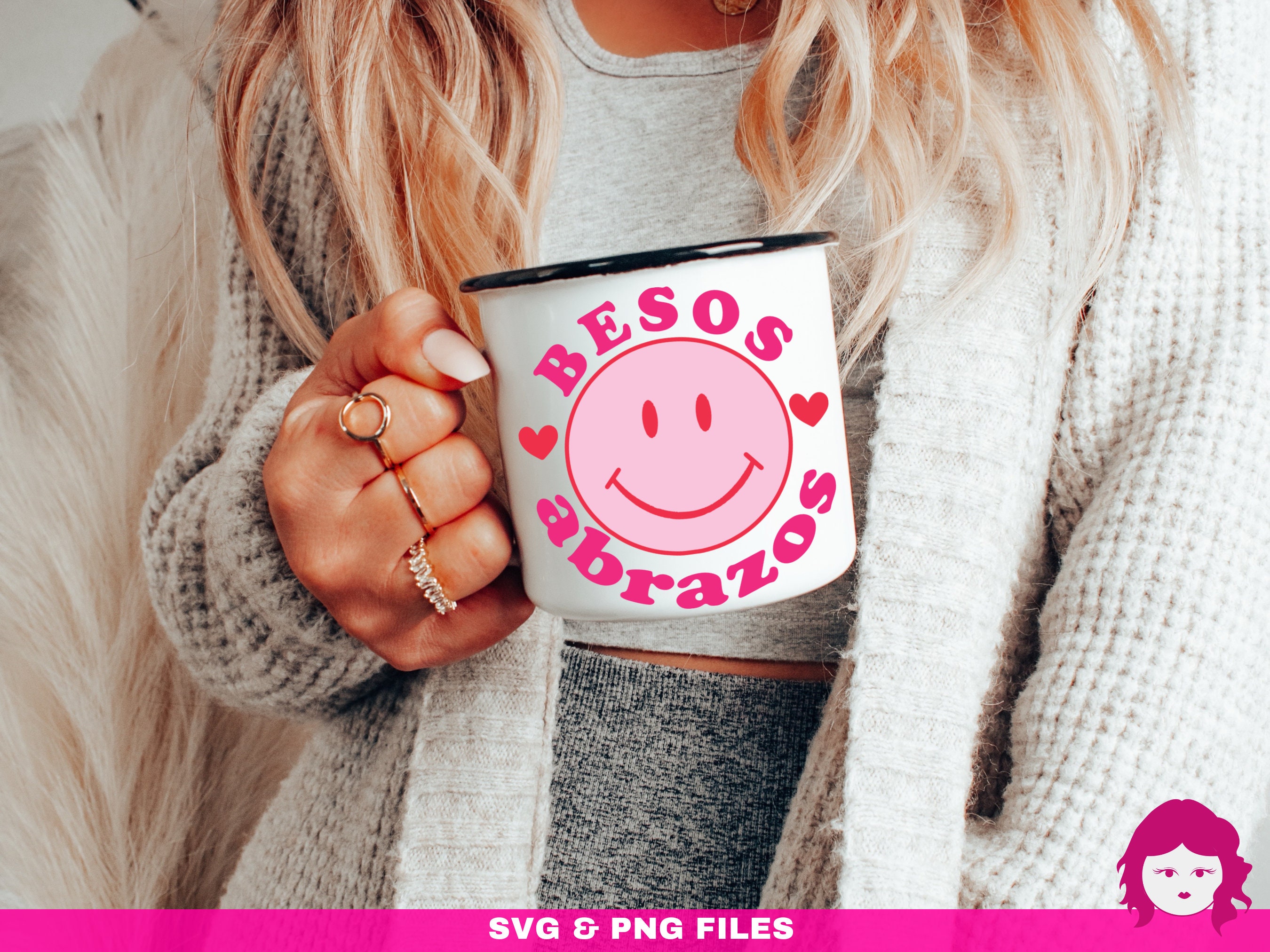 Besos Y Abrazos Svg Hugs and Kisses SVG Valentine's Day - Etsy Australia