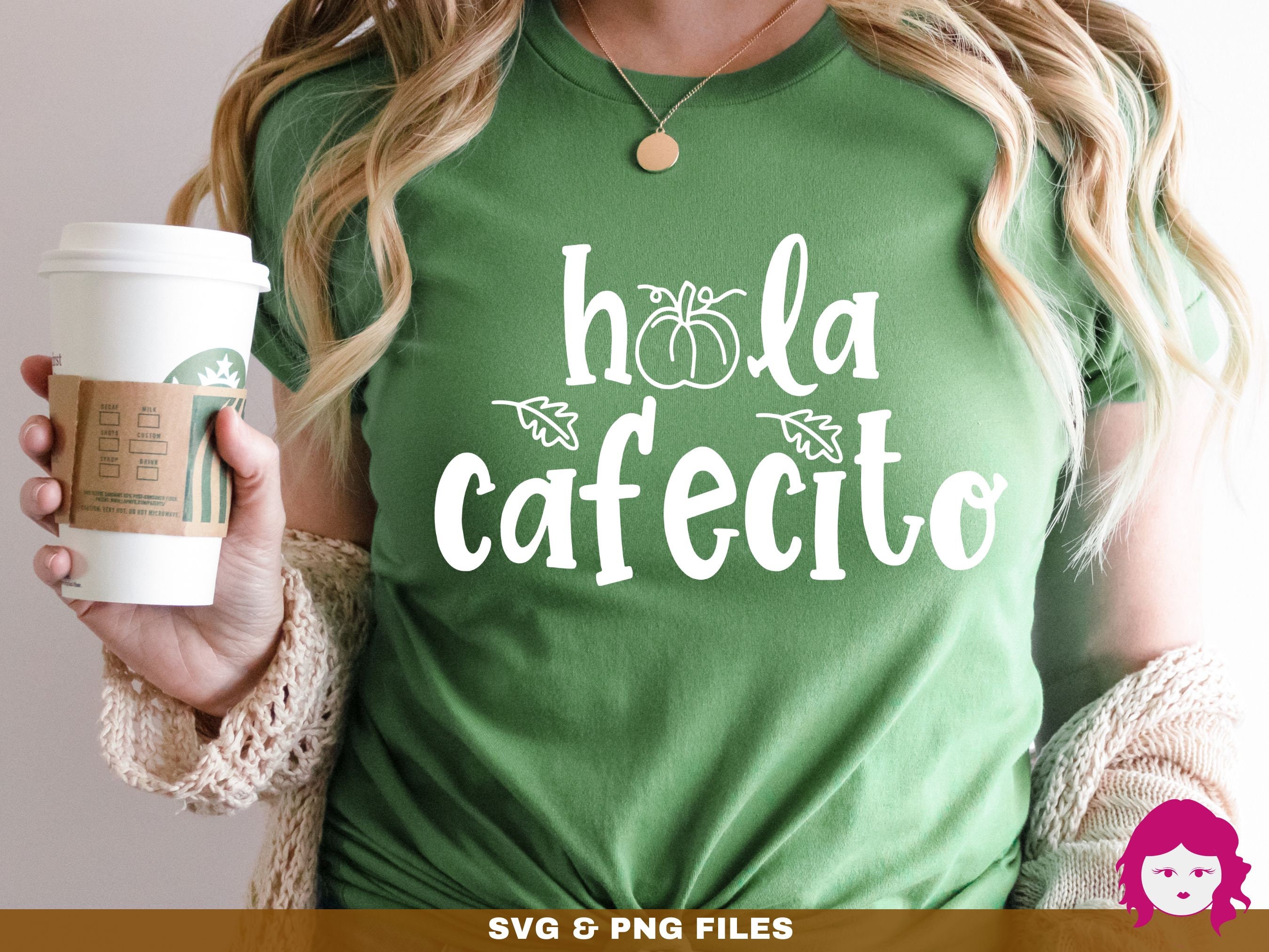 Hola Cafecito Svg Fall SVG PNG Autumn Svg Fall Design Svg - Etsy