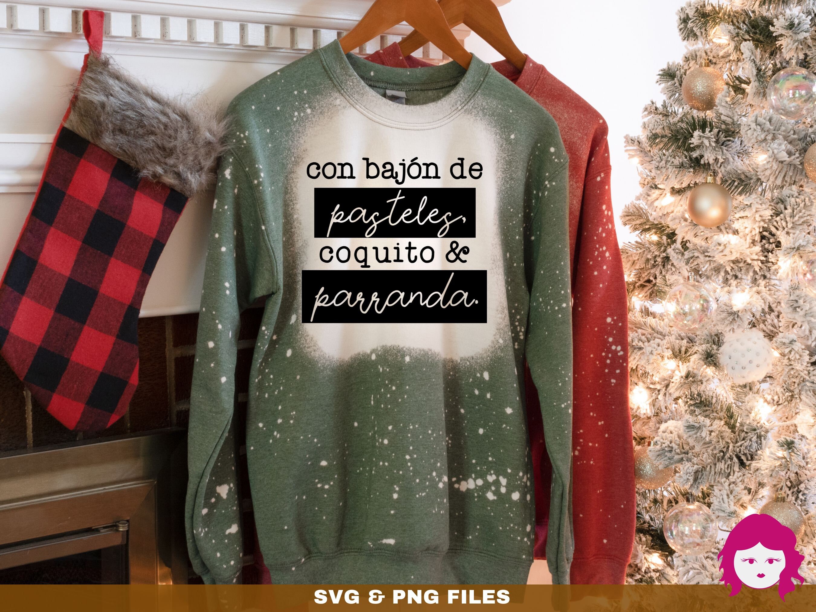 Christmas SVG, Navidad Parranda Coquito SVG, Christmas Shirt Svg, Ugly ...