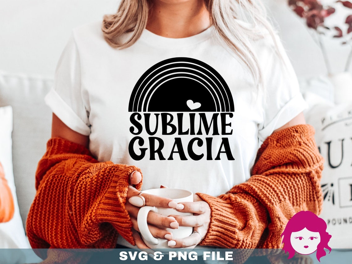 Sublime Gracia Svg Amazing Grace PNG Easter Religious Svg - Etsy
