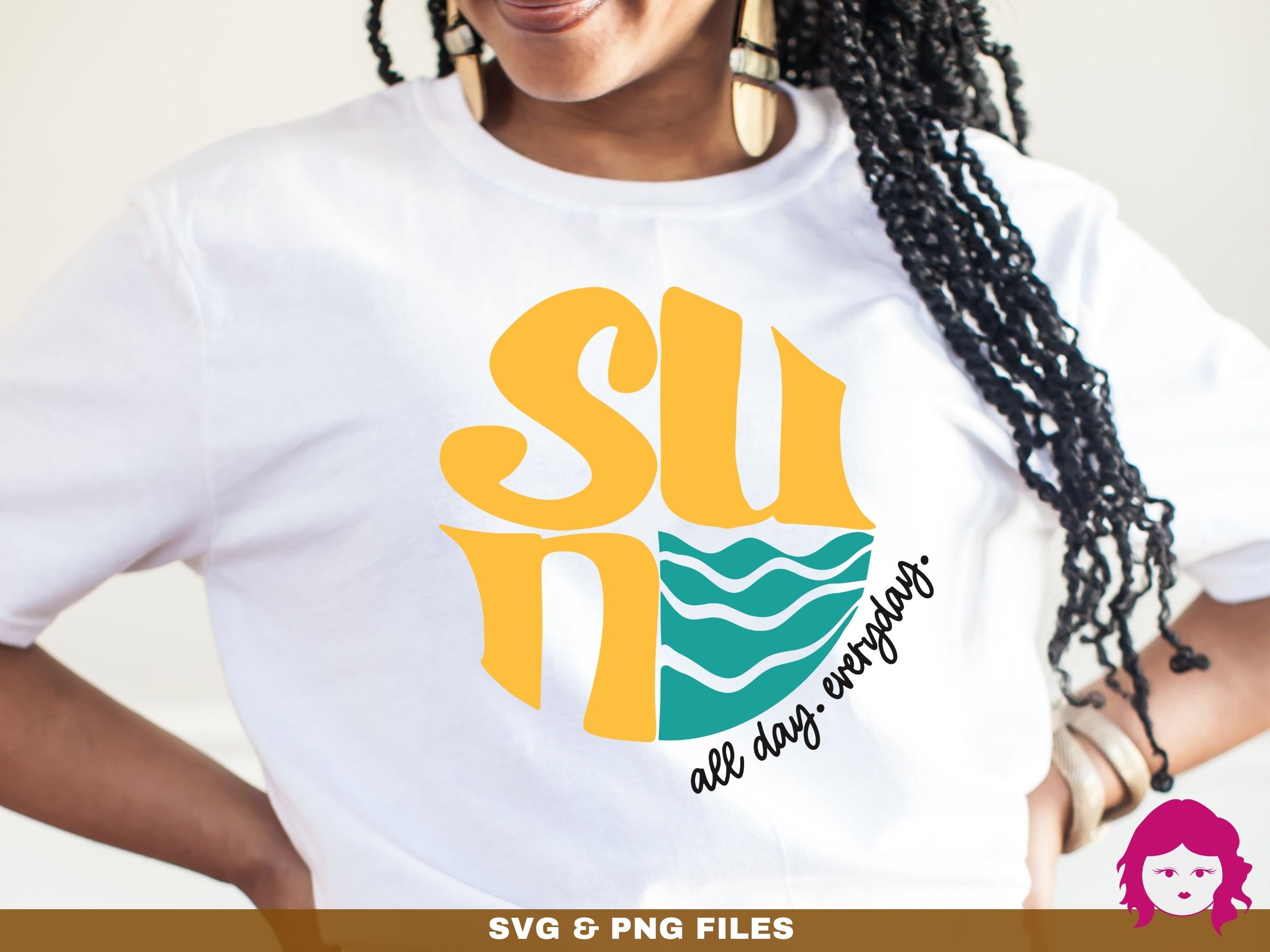 Sun Waves SVG PNG, Sun Rays Svg, Sun Svg, Waves Svg, Sunshine Svg ...