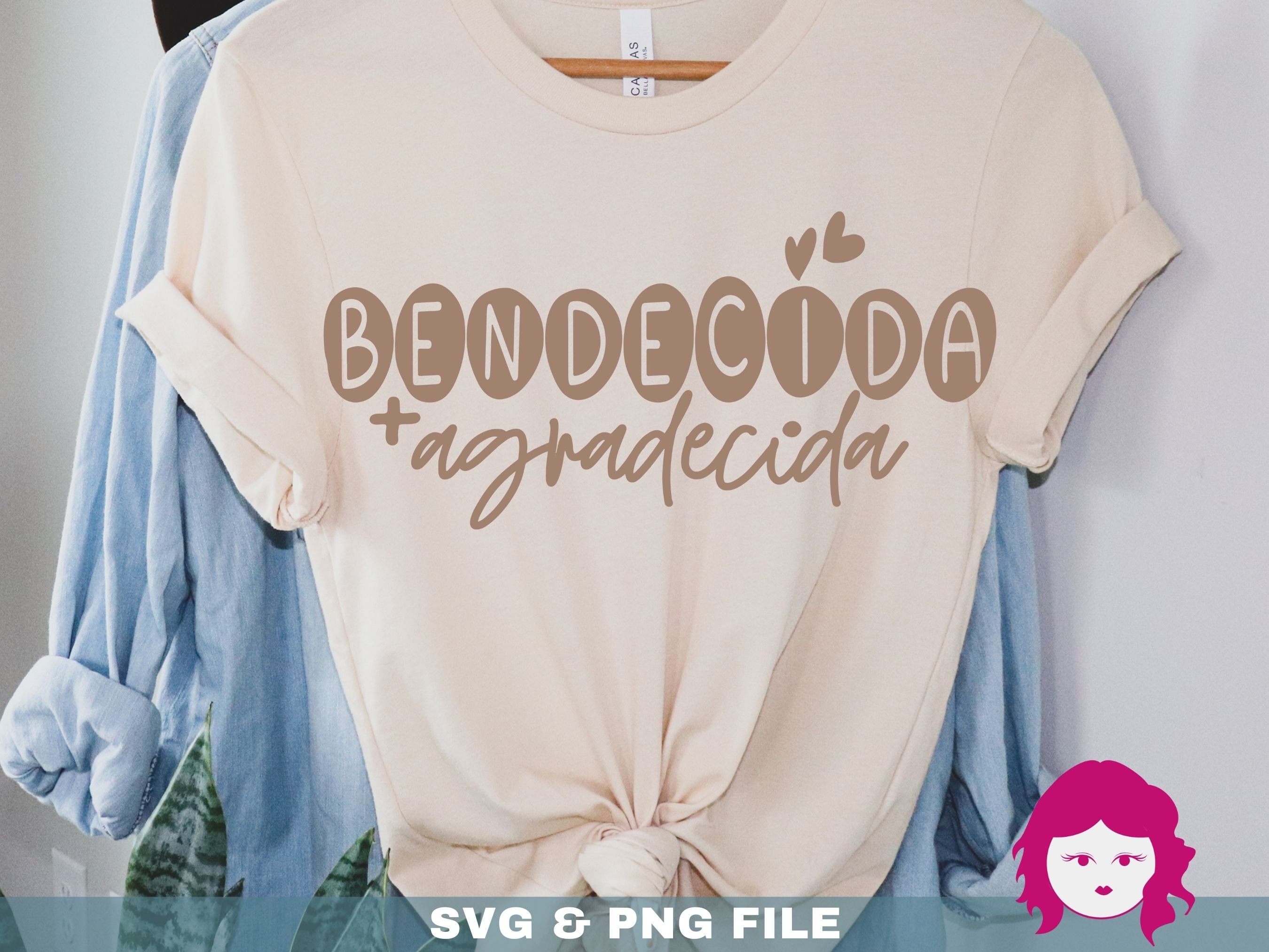 Agradecida Bendecida SVG Thankful Grateful Blessed Svg - Etsy