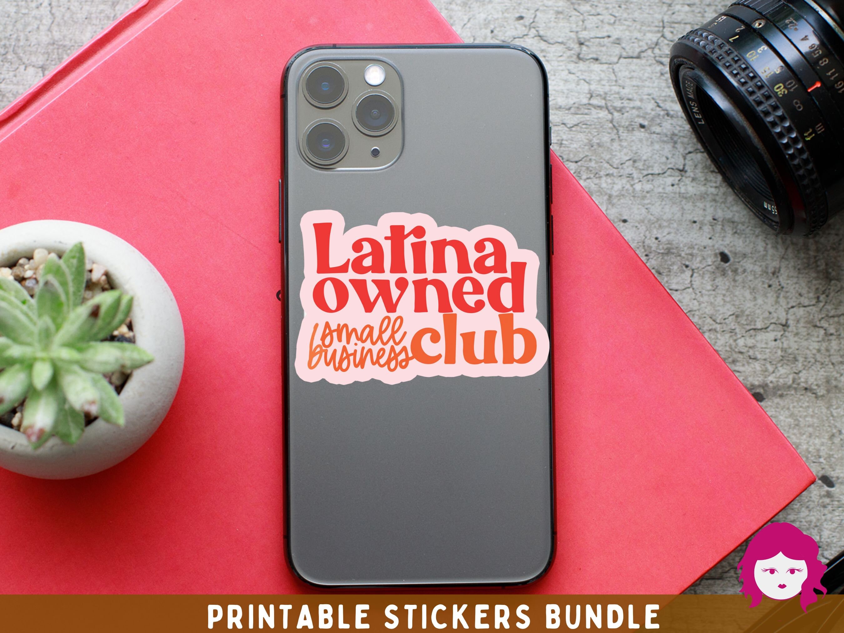 Latina Inspirational Digital Stickers, Sticker Bundle, Small Business ...